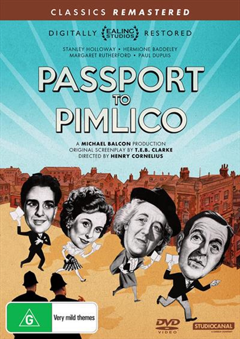 Buy Passport To Pimlico Classics Remastered DVD Online | Sanity
