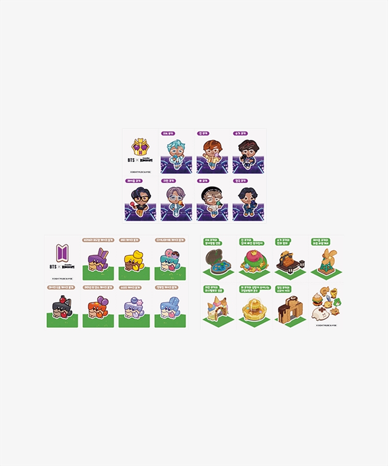 Buy Bts X Cookie Run - Kingdom Sticker Set Online | Sanity