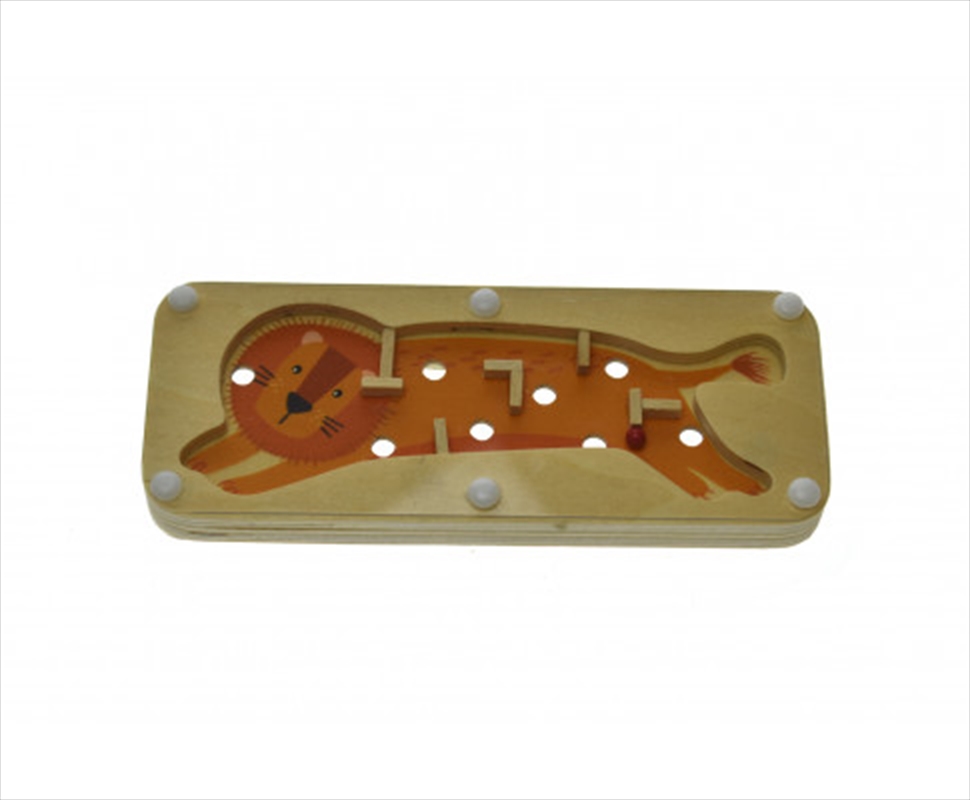 Buy Wooden Labyrinth Lion Online | Sanity