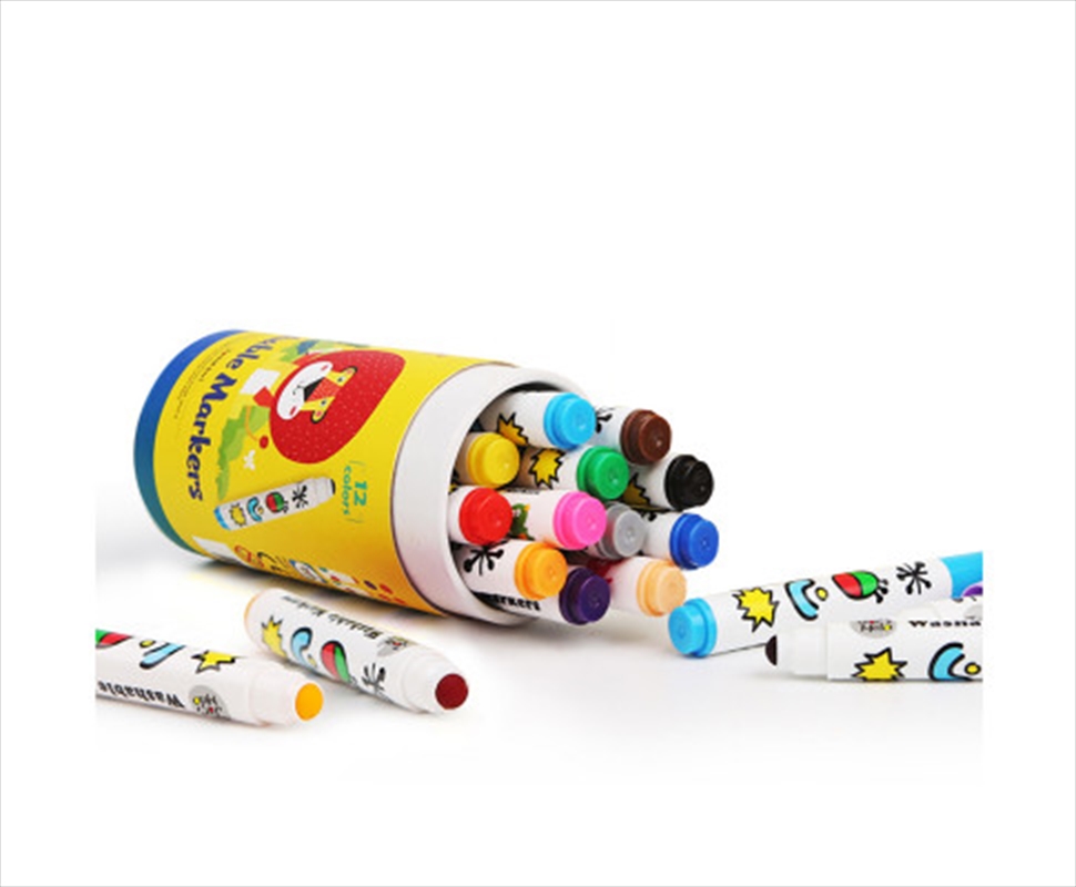 Buy Round Tip Marker: 12 Colors Online | Sanity