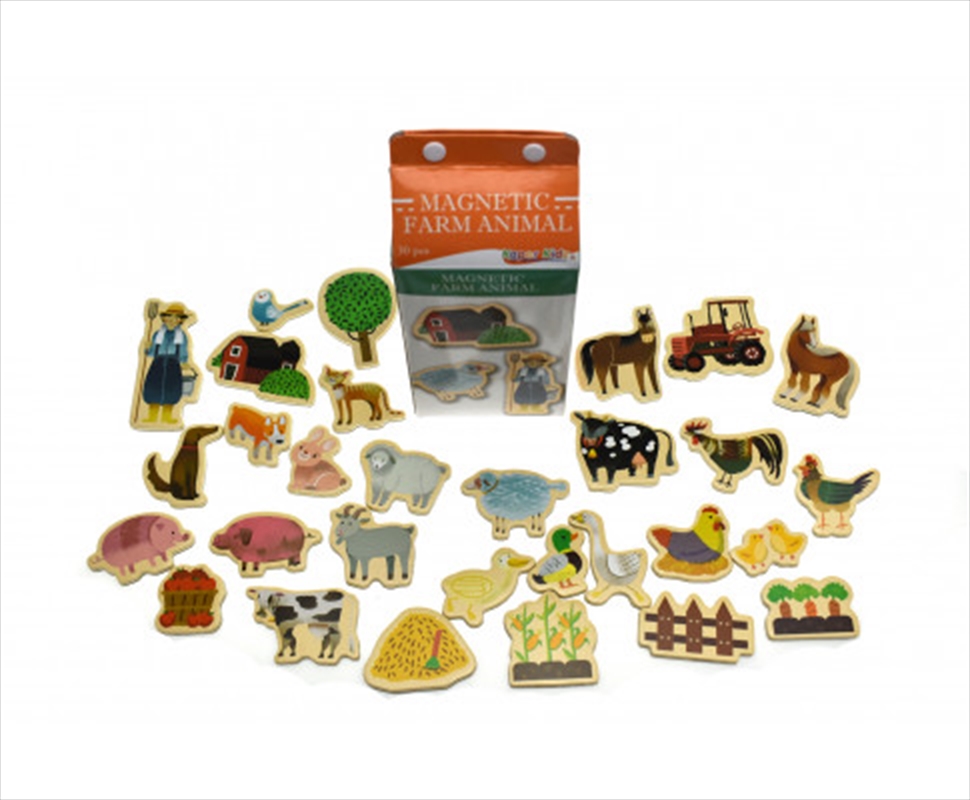 Buy Milk Carton Magnetic Farm Animal Online | Sanity