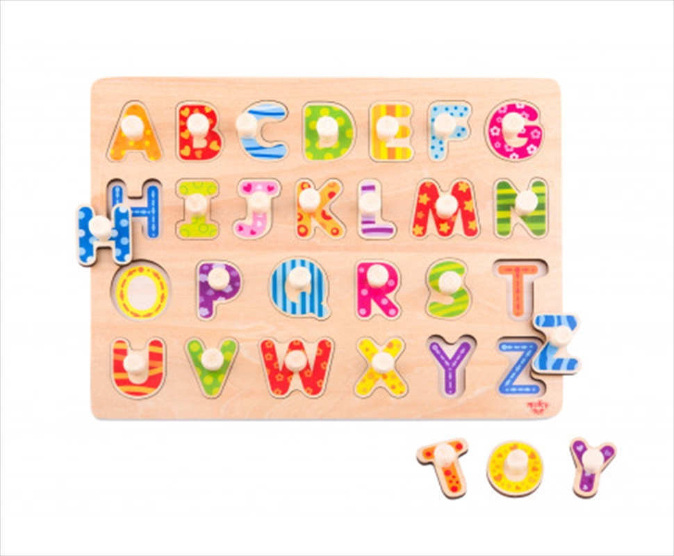 Alphabet Peg Puzzle | Sanity