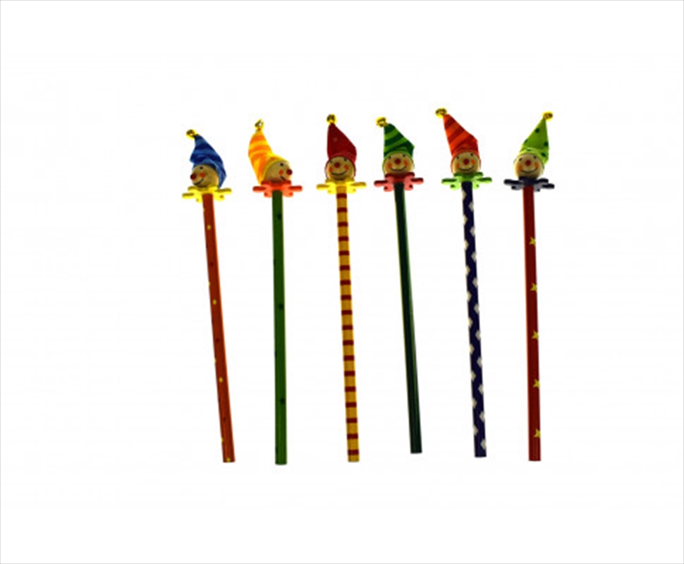 Buy Clown Pencil 6 Pack Online | Sanity
