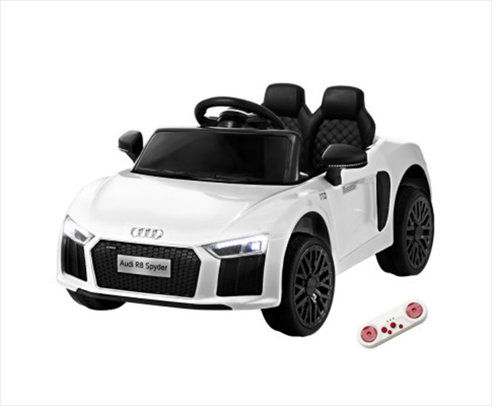 Buy Audi R8 Licensed 12v Battery - White Online | Sanity
