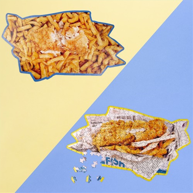 Buy Fizz Creations – Fish And Chips Puzzle 250 Piece Online | Sanity