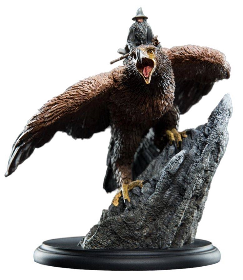 Buy Lord of the Rings - Gandalf on Gwaihir Miniature Statue Online | Sanity