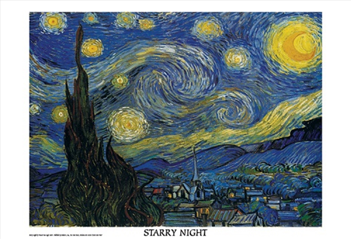 Buy Van Gogh Starry Night Poster Online | Sanity