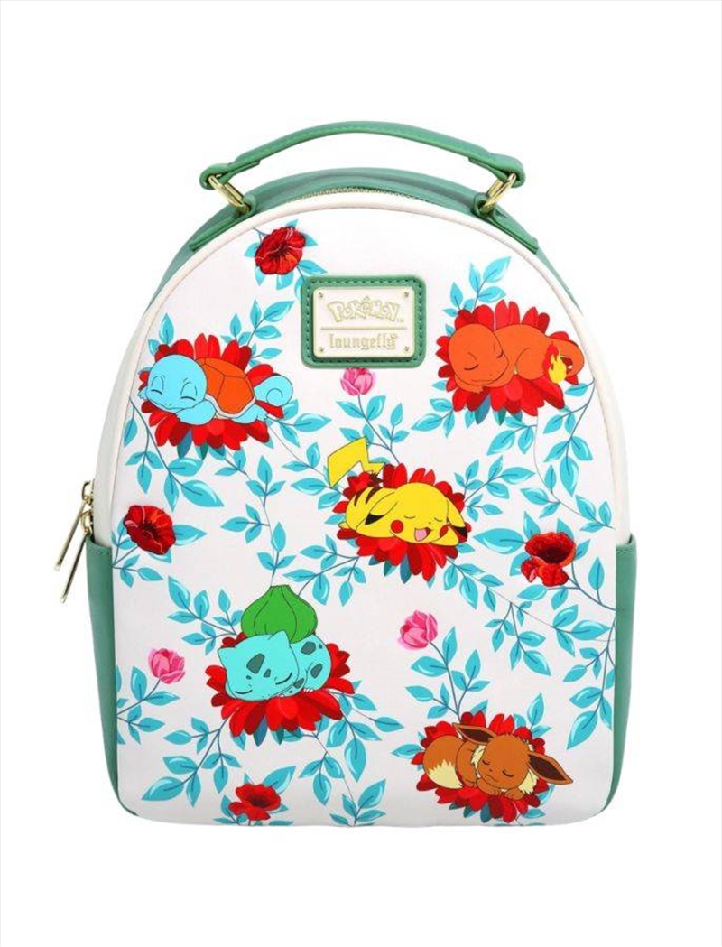 Buy Loungefly Pokemon - Sleeping Pikachu & Friends Mini Backpack Online ...