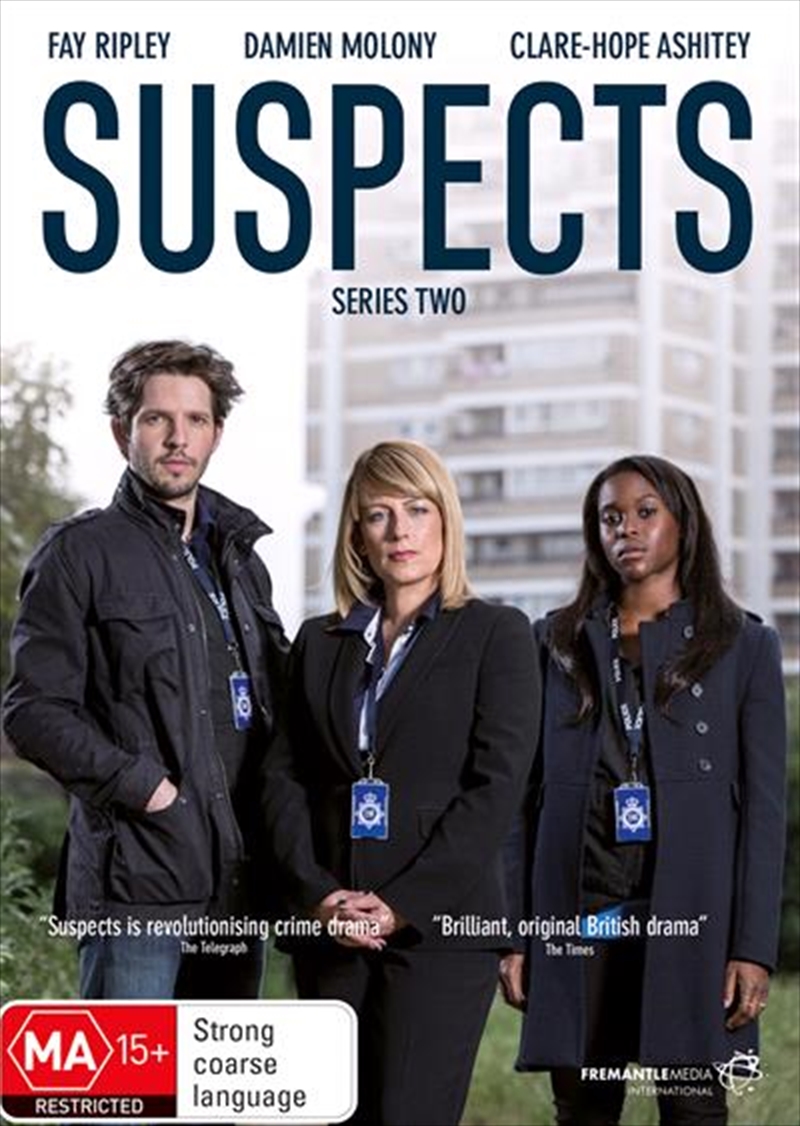 Buy Suspects - Season 2 on DVD | Sanity Online