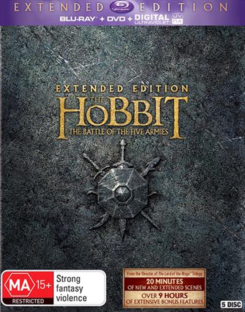 Buy Hobbit The Battle Of The Five Armies - Extended Edition | Sanity Online