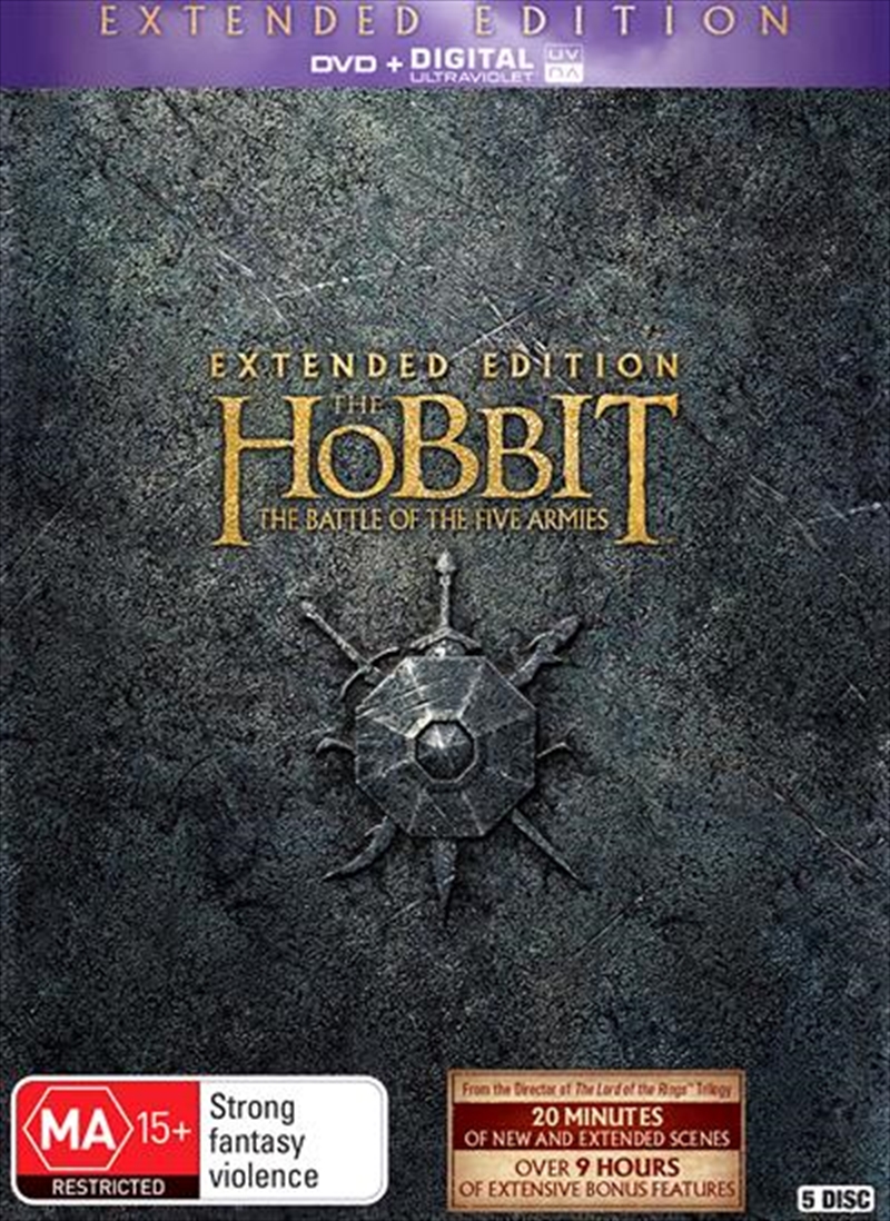 Buy Hobbit The Battle Of The Five Armies - Extended Edition | Sanity Online