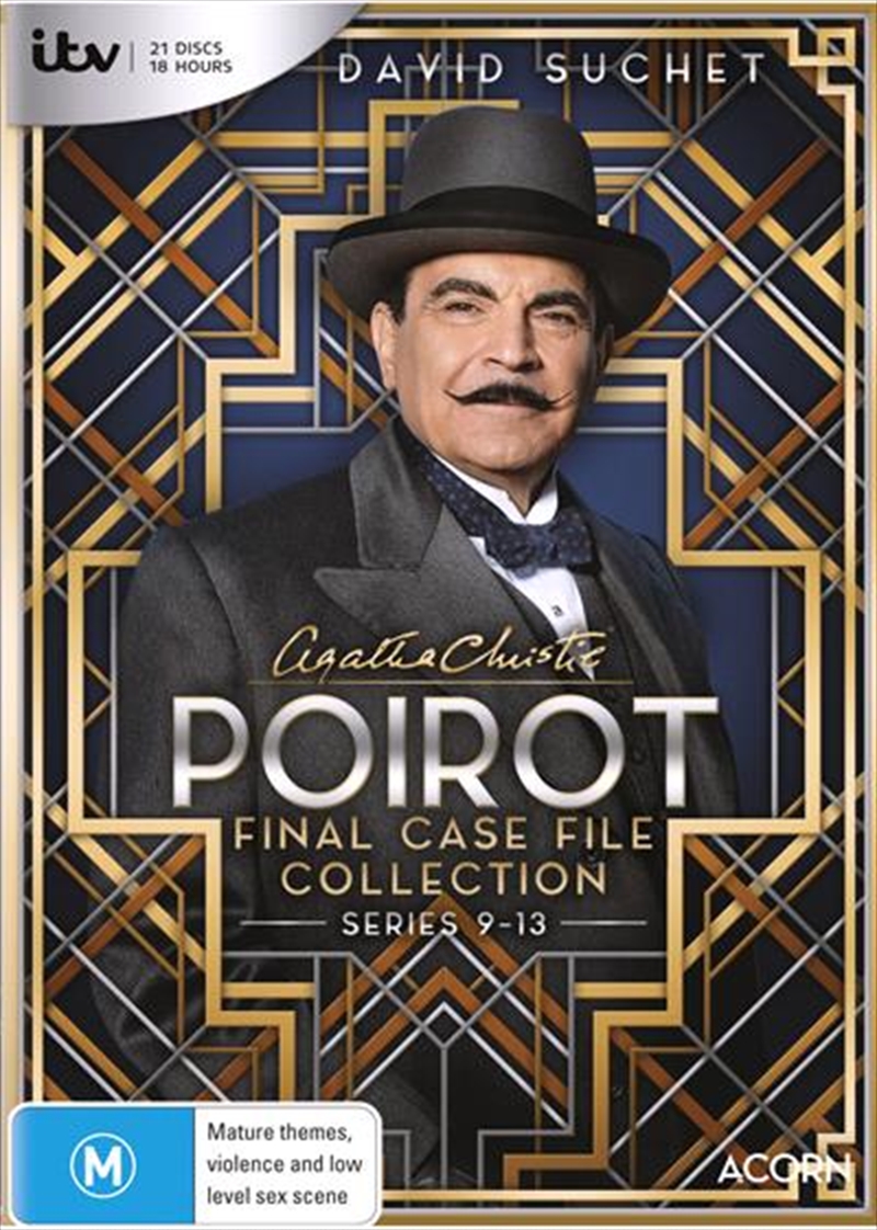 Buy Agatha Christie - Poirot - Series 9-13 | Final Case File Collection ...