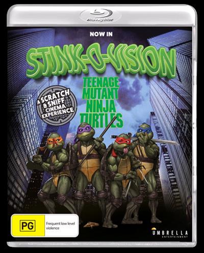 Buy TMNT Stink-O-Vision BLU-RAY at Sanity