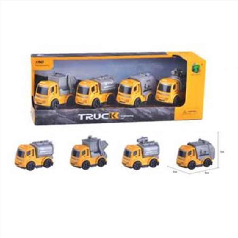 Buy Friction Trucks 1:50 4pk Online | Sanity