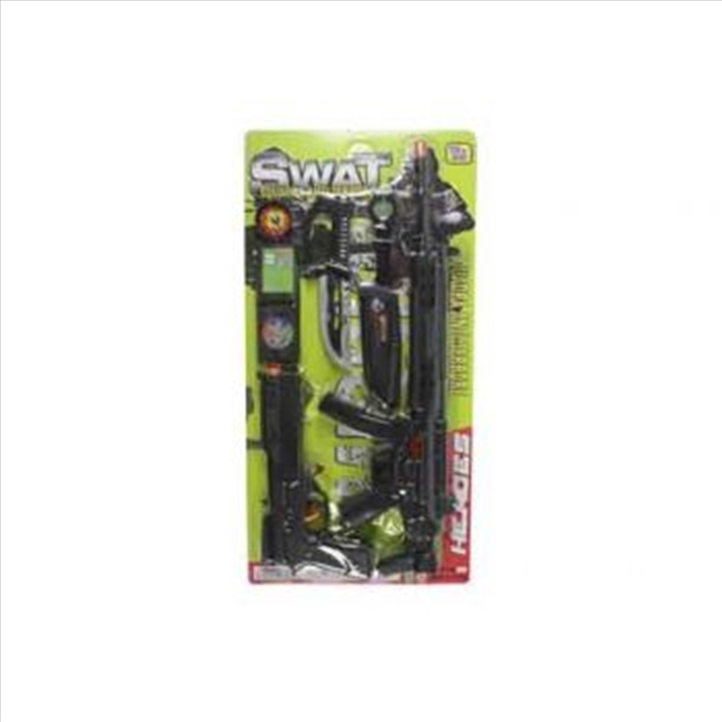 Buy Police Swat 7pce Set Online | Sanity