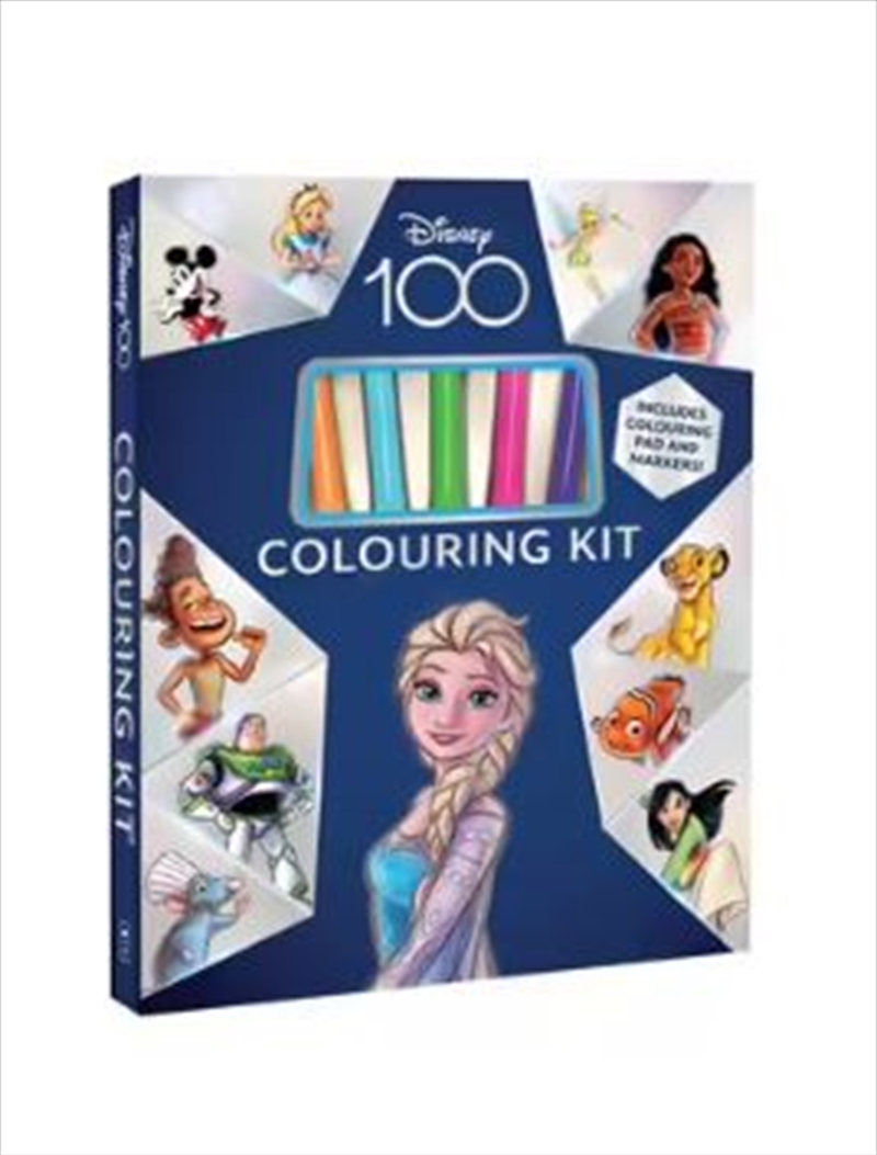 Colouring Kit: Disney - Disney 100 Colouring Kit - 9781761295577 | Sanity