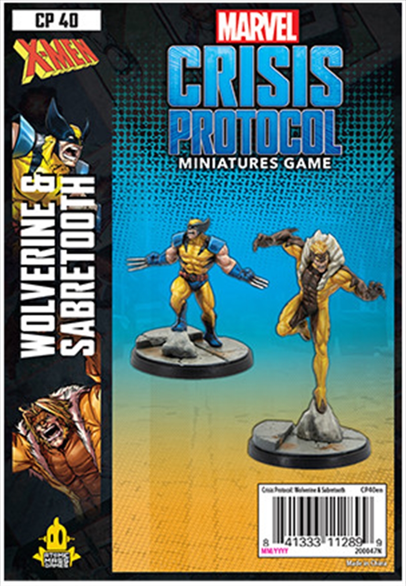 Buy Marvel Crisis Protocol Wolverine and Sabretooth Online | Sanity