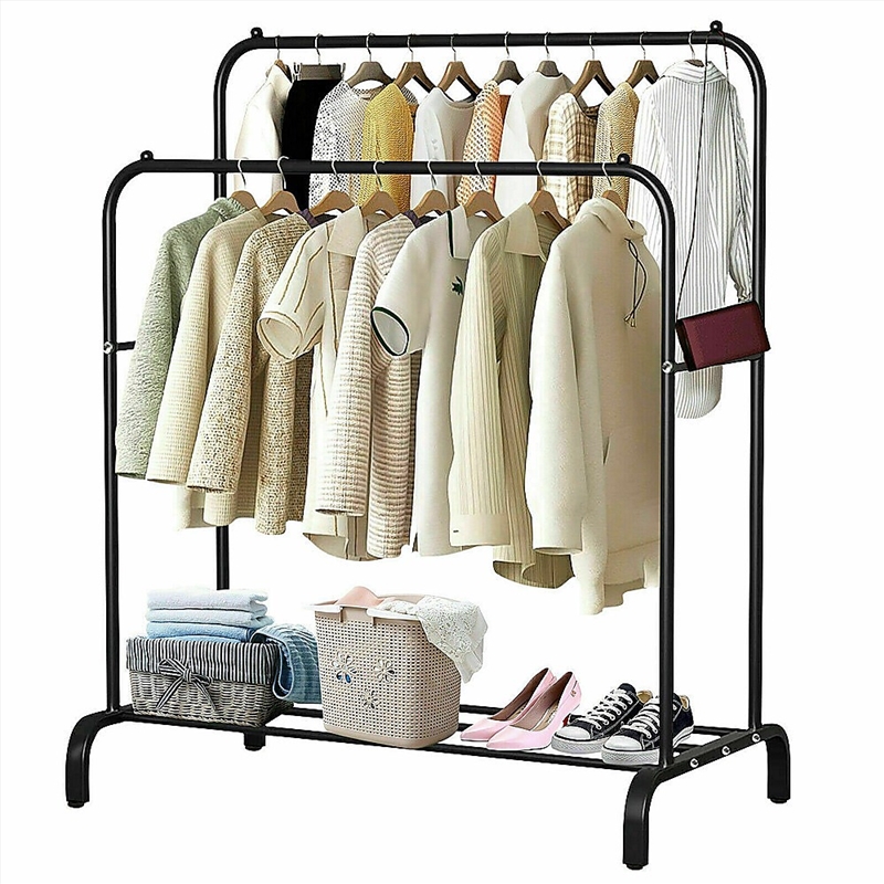 Heavy Metal Double Clothes Rack | Sanity