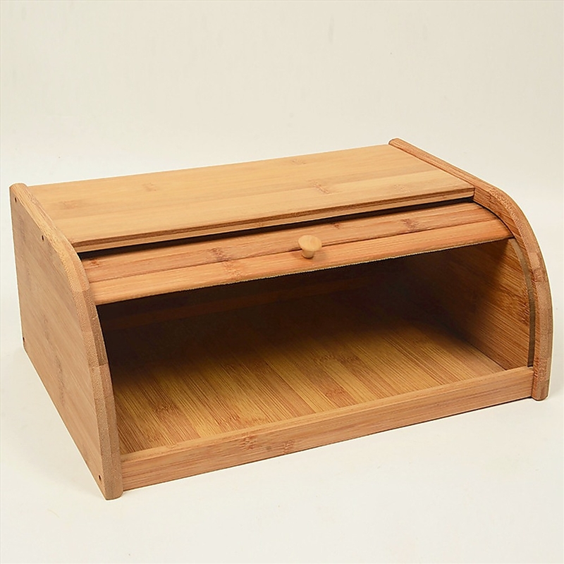 Bamboo Bread Bin Storage Box | Sanity