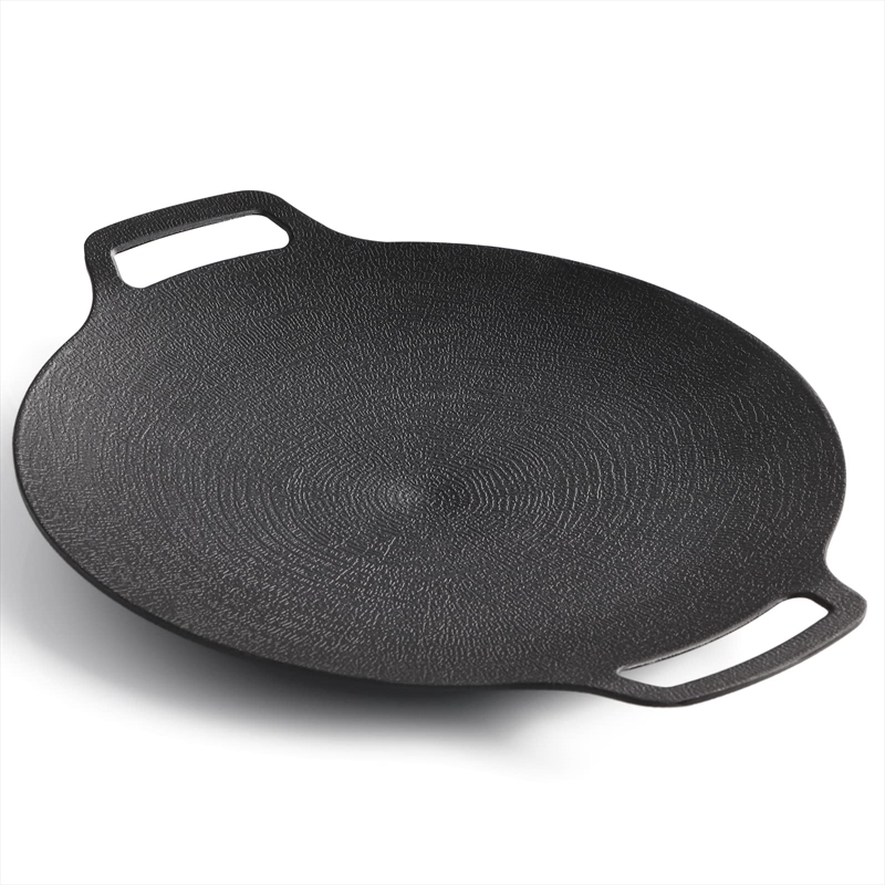 Buy Korean Grill Pan Nonstick 6 Layer 40cm Round Online | Sanity