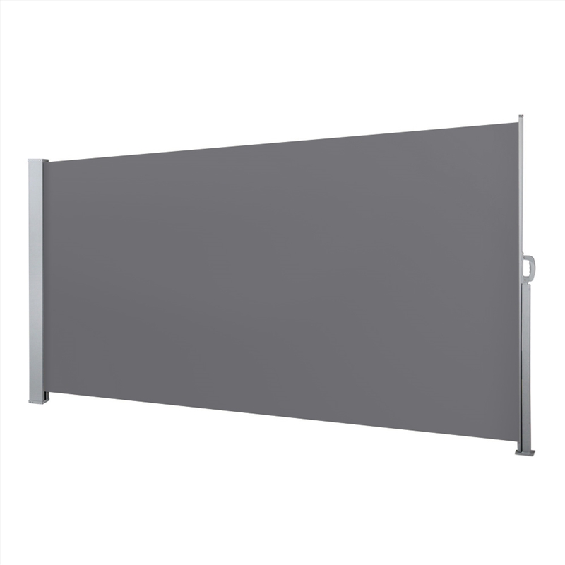 Buy Instahut Patio Retractable Side Awning 200X300cm Grey Online | Sanity