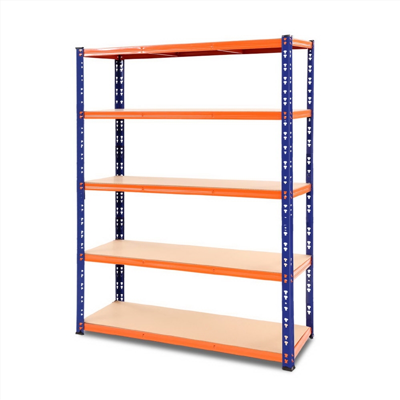 Buy Giantz 1.2m Warehouse Racking Shelving - Blue/Orange Online | Sanity