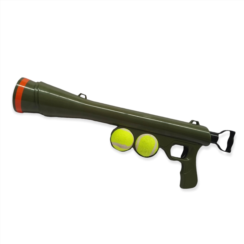 Buy Dog Tennis Ball Launcher Gun - Pet Puppy Outdoors Exercise Fun Play ...
