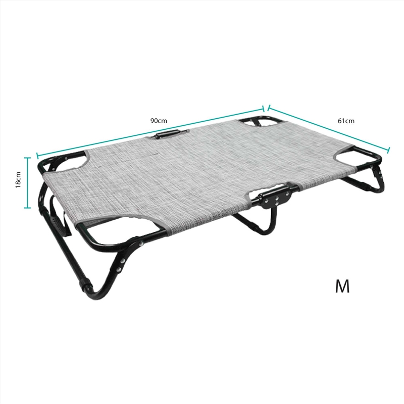 Buy Collapsible Pet Cot M - Travel Dog Puppy Foldable Carry Bed Online ...
