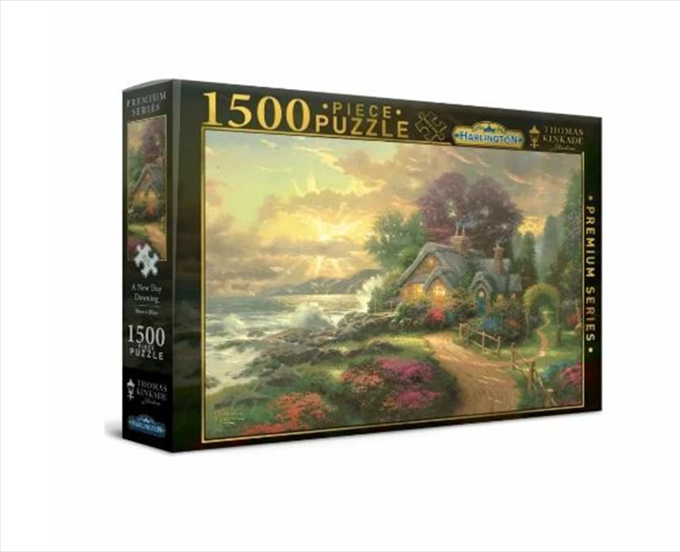 Harlington Thomas Kinkade Puzzles - A New Day Dawning 1500pc | Sanity