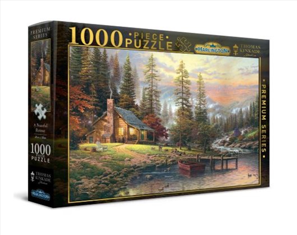 Buy Harlington Thomas Kinkade Puzzles - A Peaceful Retreat 1000pc Online