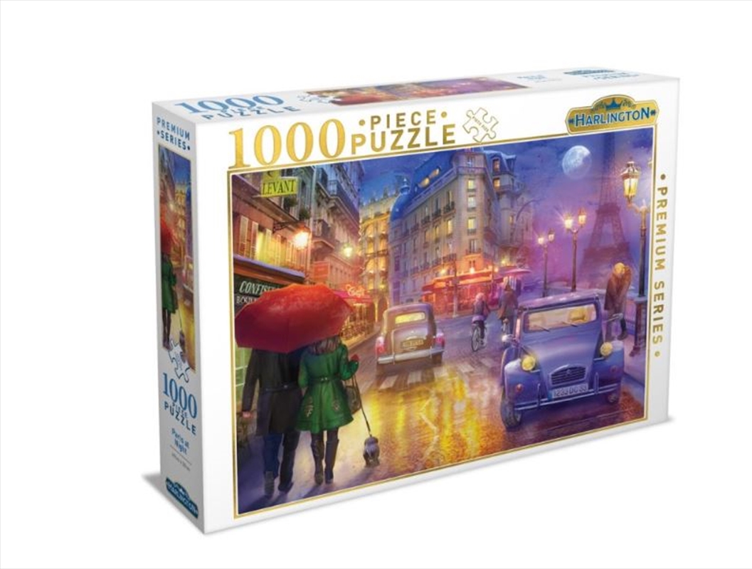 Harlington Puzzles - Paris at Night 1000pc | Sanity