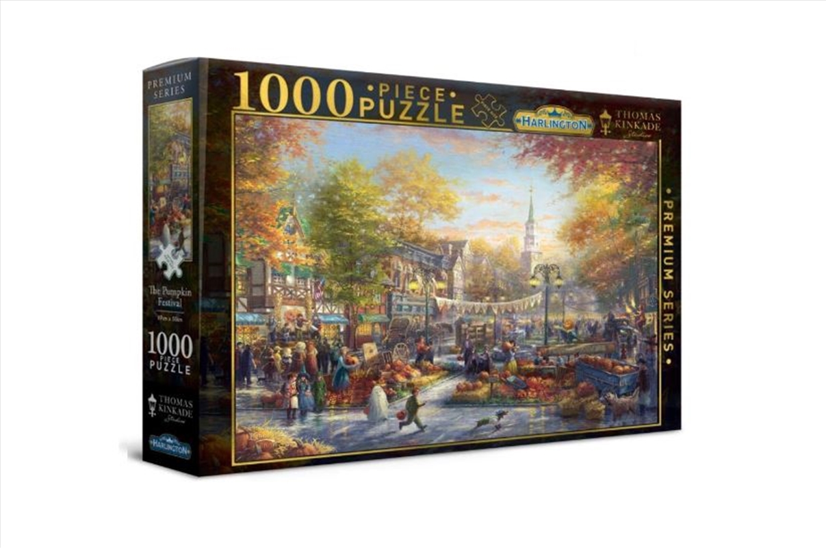 Buy Harlington Thomas Kinkade Puzzles - The Pumpkin Festival 1000pc ...