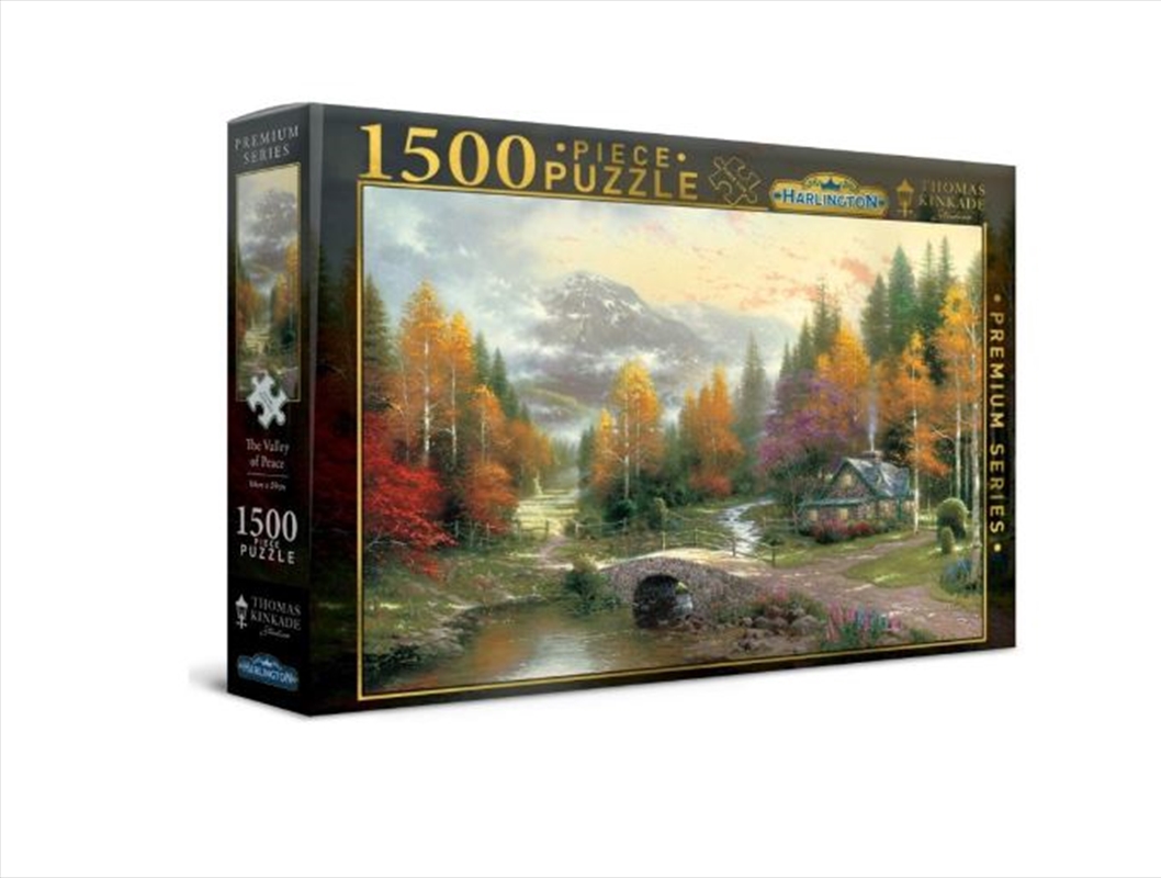 Buy Harlington Thomas Kinkade Puzzles - The Valley of Peace 1500pc Online