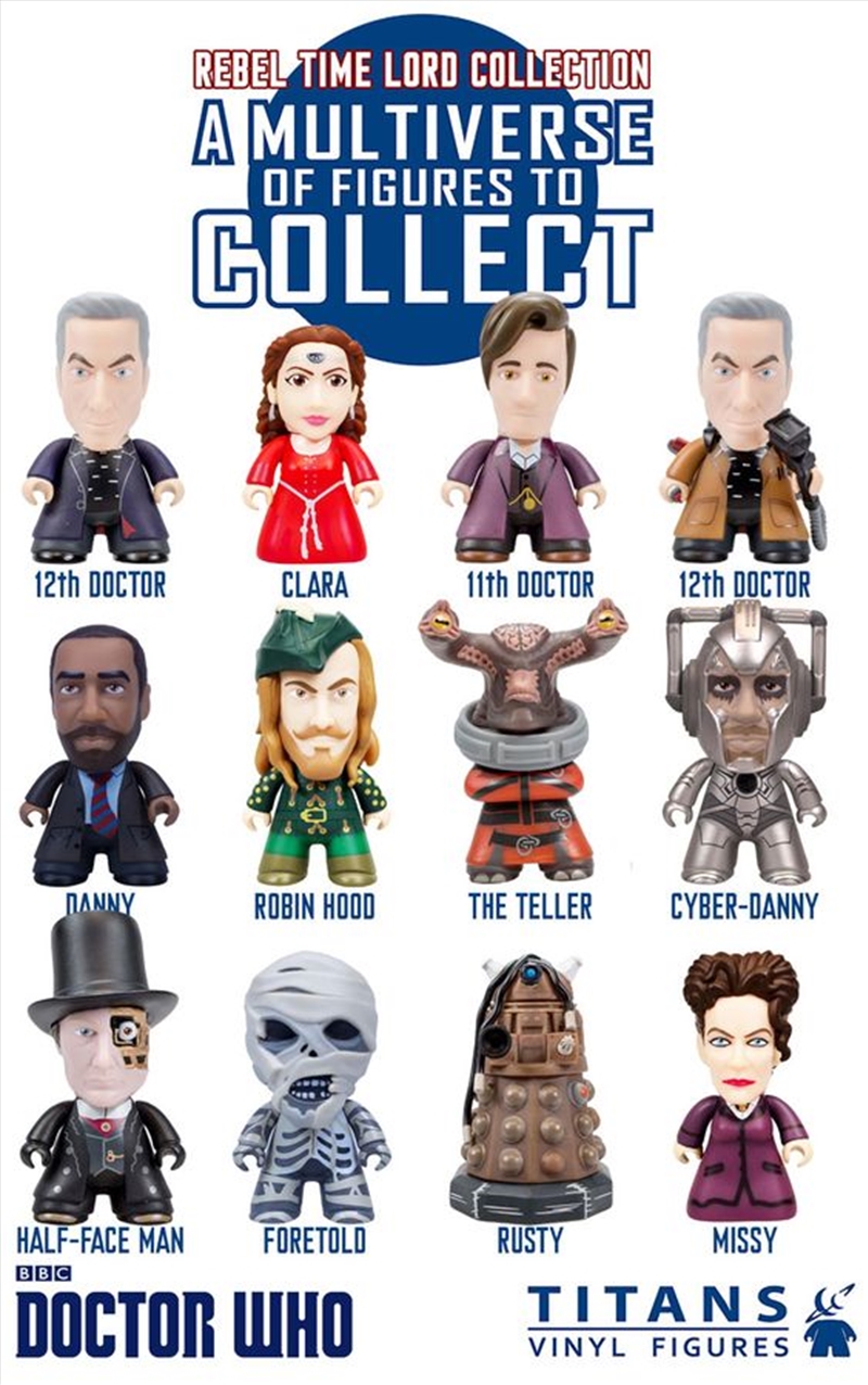 Buy Doctor Who - The Rebel Time Lord Titans Blind Box (SENT AT RANDOM ...