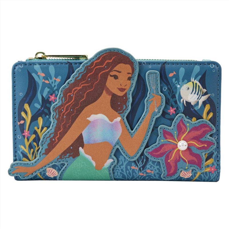 Buy Loungefly Little Mermaid (2023) - Ariel Flap Wallet Online | Sanity