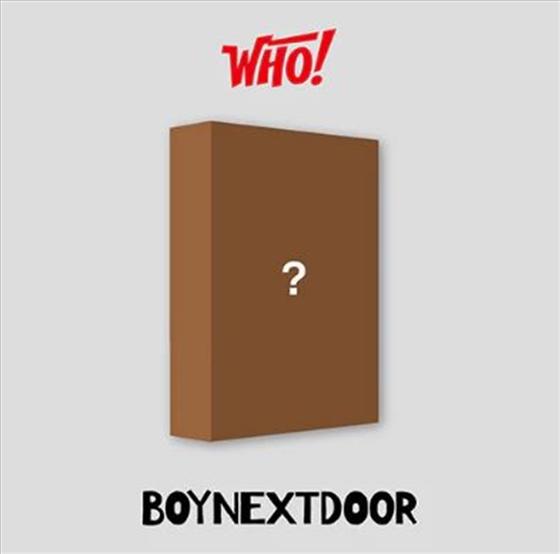 Buy Who 1st Single Album - Who Version Online | Sanity