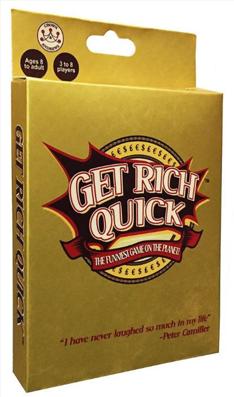Buy Get Rich Quick Online | Sanity