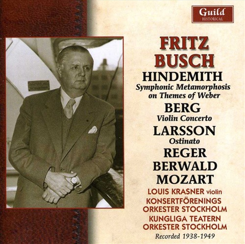 Buy Fritz Busch in Stockholm 1938-1949 Online | Sanity