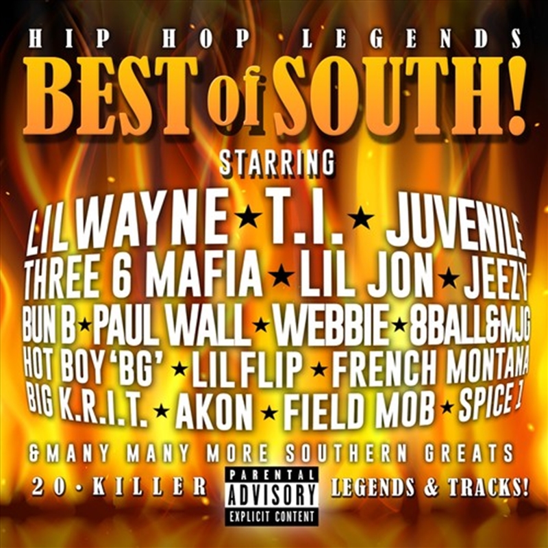 Buy Various - Hip Hop Legends-best Of The South! (Various Artists ...