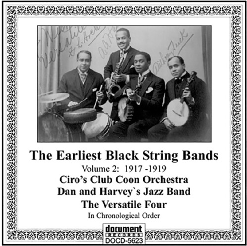 Buy Black String Bands 2- 1917-1919 / Various Online | Sanity
