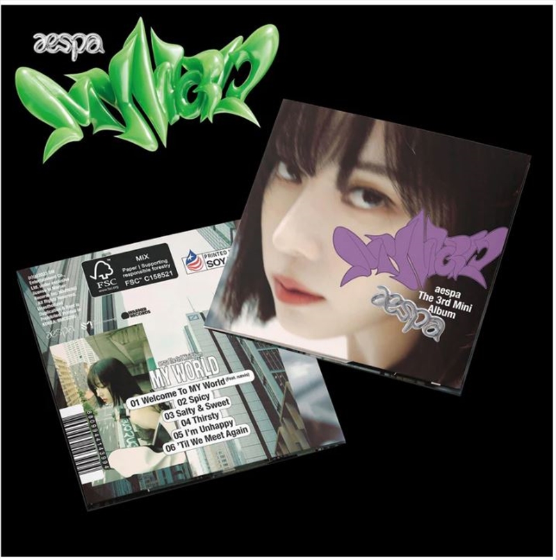 Buy My World Mini Album - Poster Version (WINTER Cover) Online | Sanity