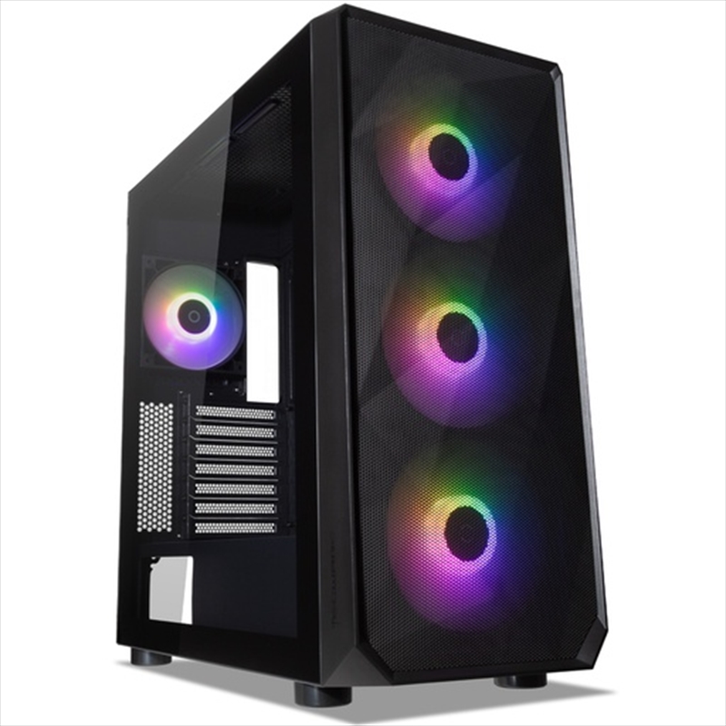 Buy Tecware Forge L ARGB Mesh Mid Tower ATX Case TG Black TWCA-FORGEL ...