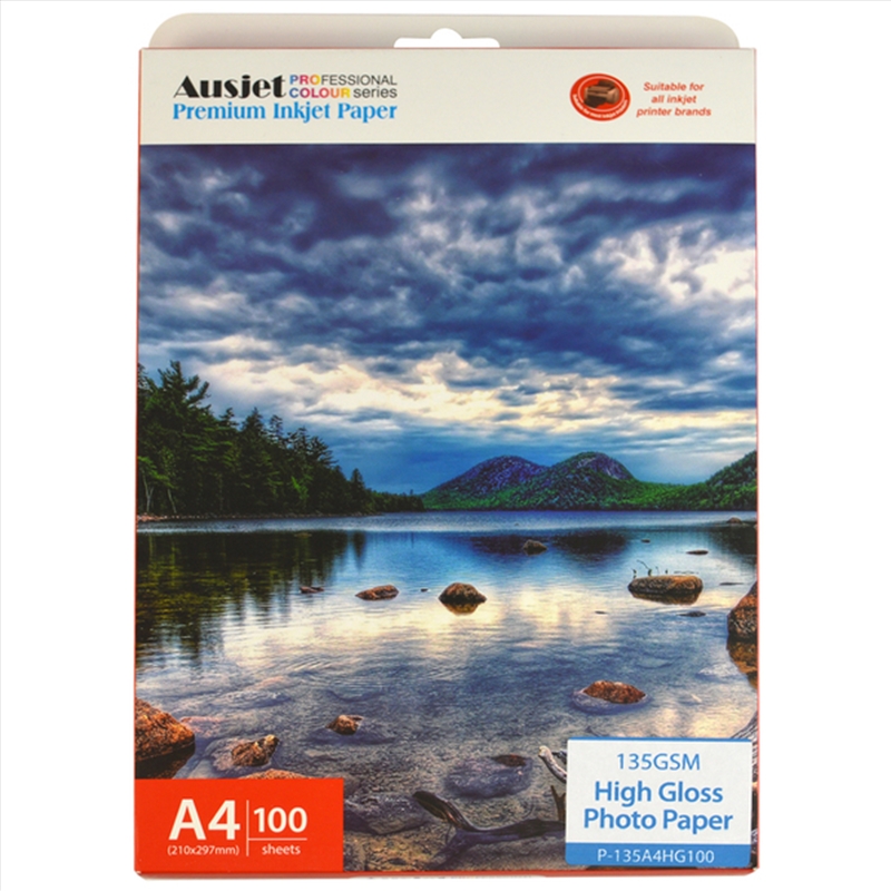Buy 135gm A4 High Gloss Photo Paper 100 Sheets Online | Sanity