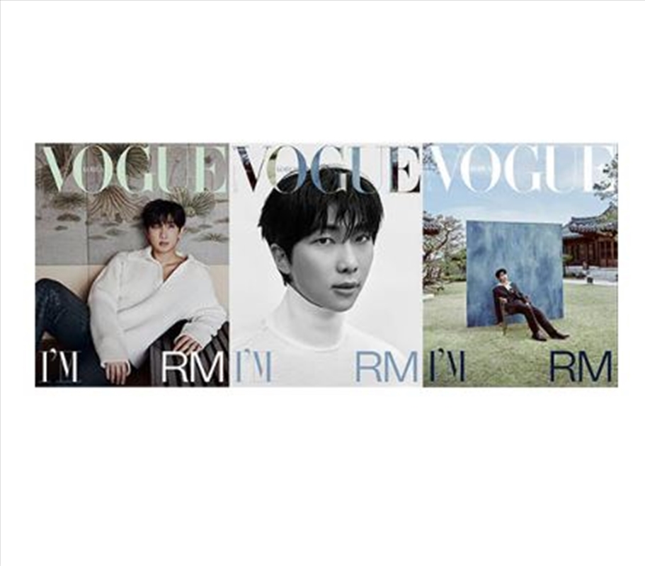 Vogue BTS RM Cover Magazine 2023 June Issue A,B,C SET | Sanity