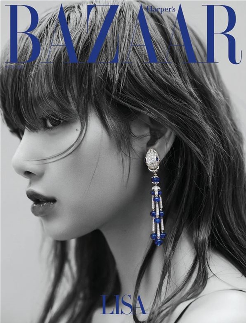 Buy BLACKPINK Lisa Cover Bazaar Magazine B (2023 JUNE ISSUE) Online ...
