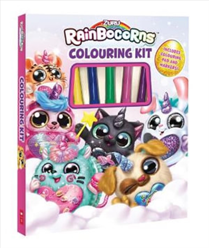 Colouring Kit: Rainbocorns - Rainbocorns: Colouring Kit - 9781760262525 ...