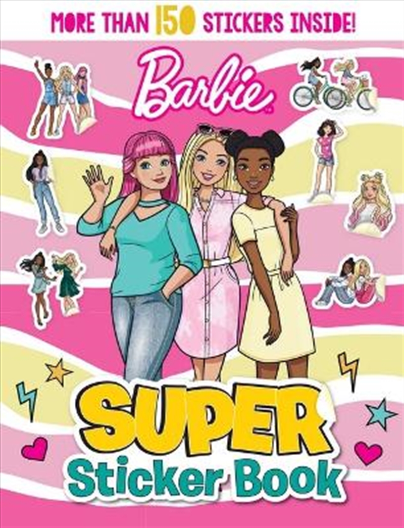 Buy Barbie: Super Sticker Book Online | Sanity