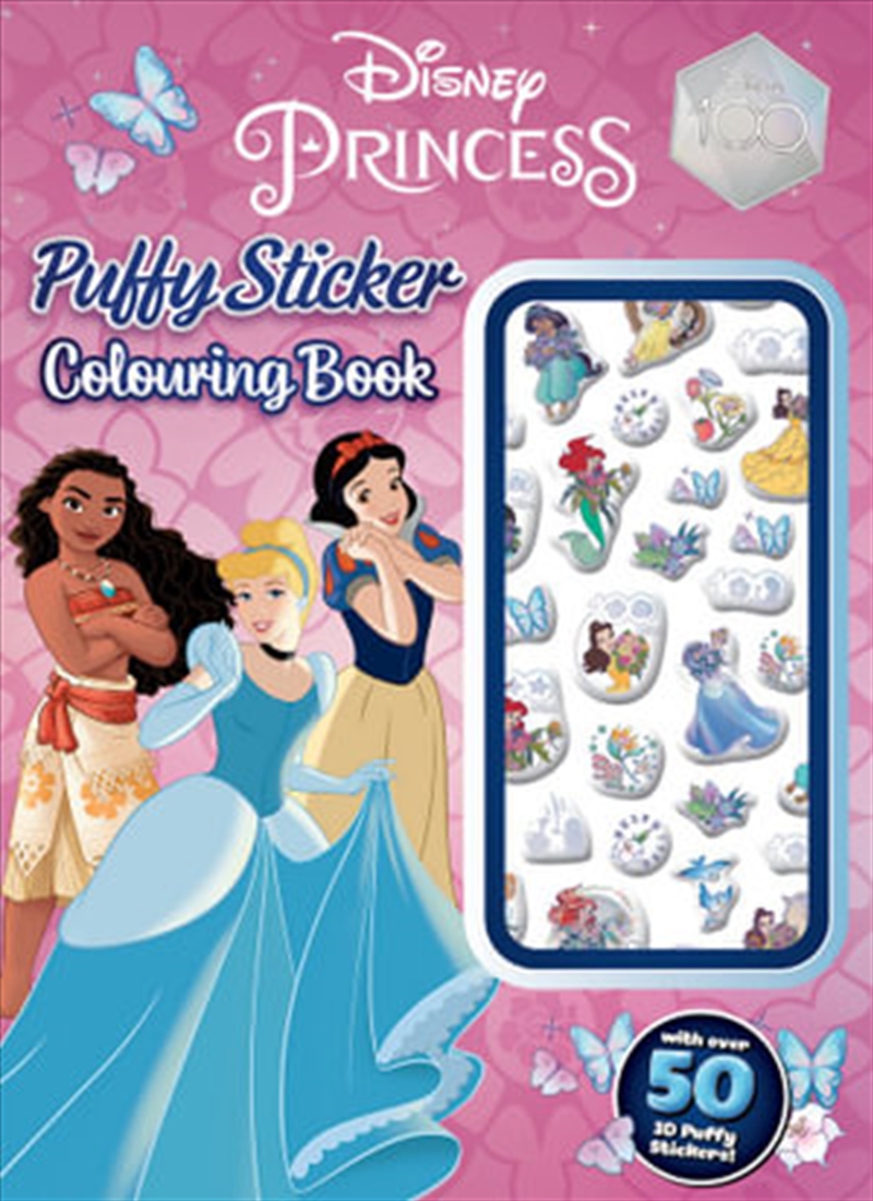 Buy Disney Princess Sticker Colouring Book Online
