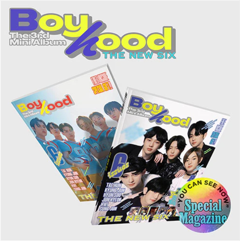 The New Six Tnx - Boyhood 3rd Mini Album: Set | Sanity