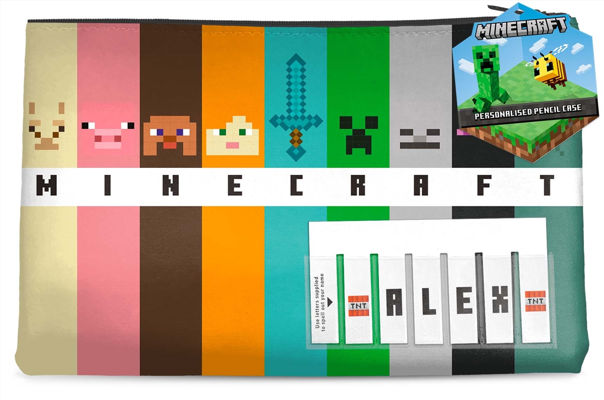 Minecraft - Alex - Named Pencil Case | Sanity